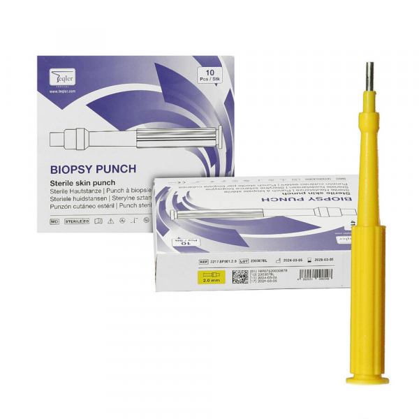 Poinçons pour biopsie cutanée - 7 tailles différentes sur Veterimat.fr